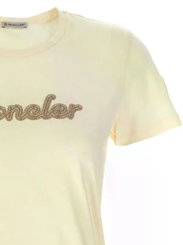 Moncler Embroidered Logo T-shirt