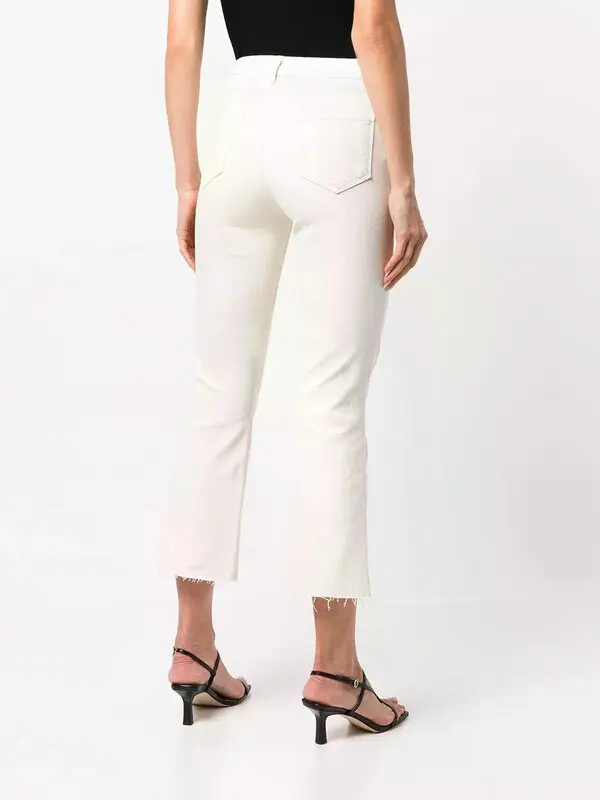 L'Agence Kendra Cropped Flared Jeans