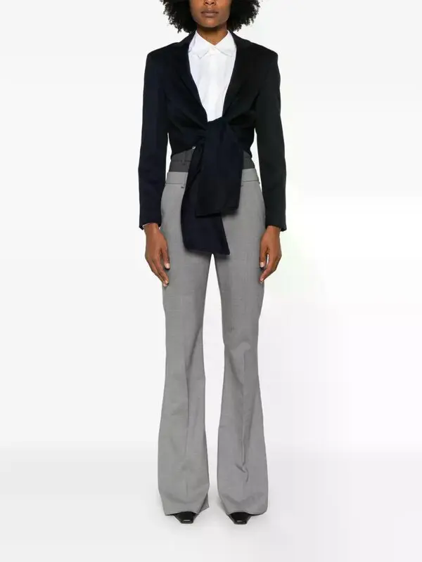 Max Mara Sash-detail Cropped Jacket