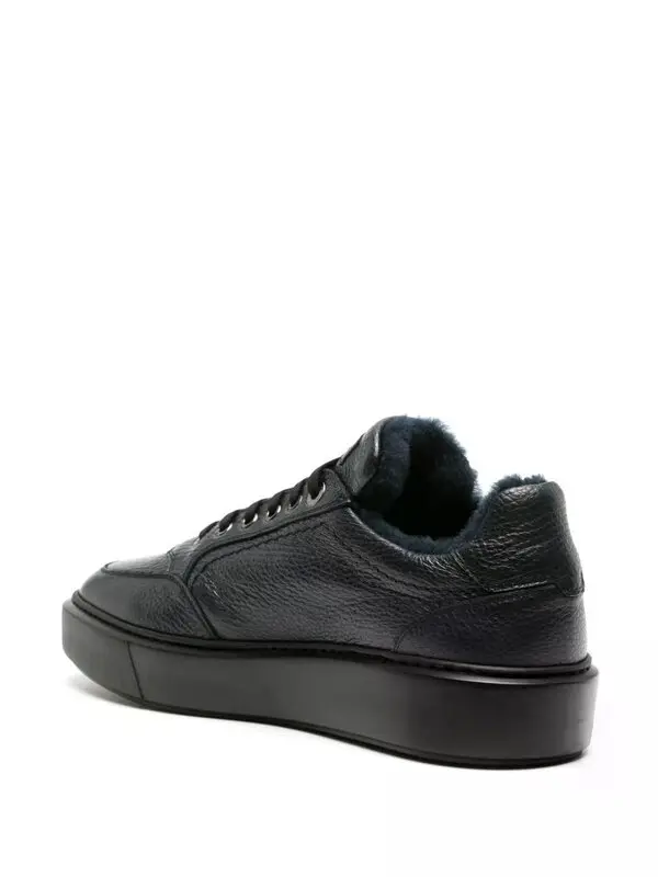 Casadei Cervo Leather Sneakers - Blue