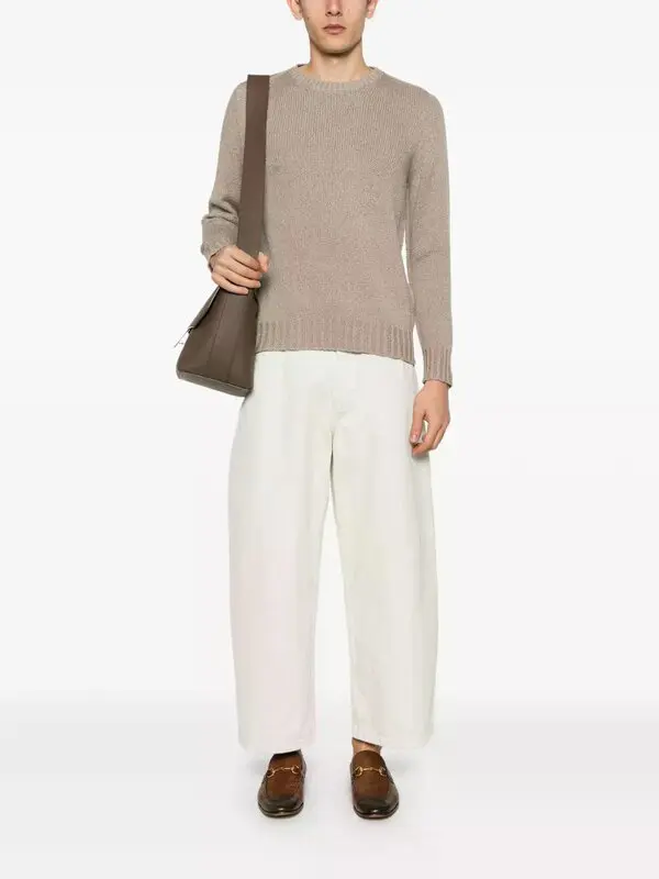 DRUMOHR Crew Neck Cotton Sweater