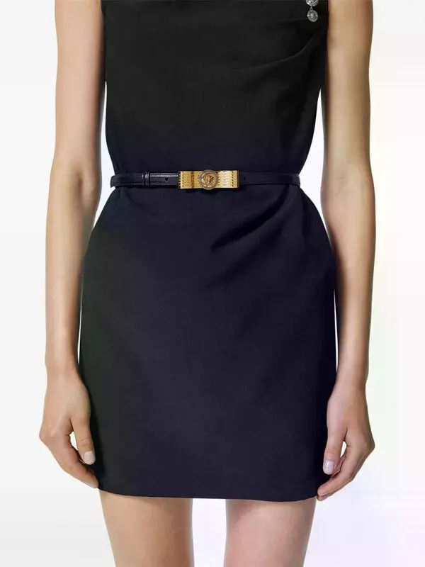 Versace Ribbon Leather Belt