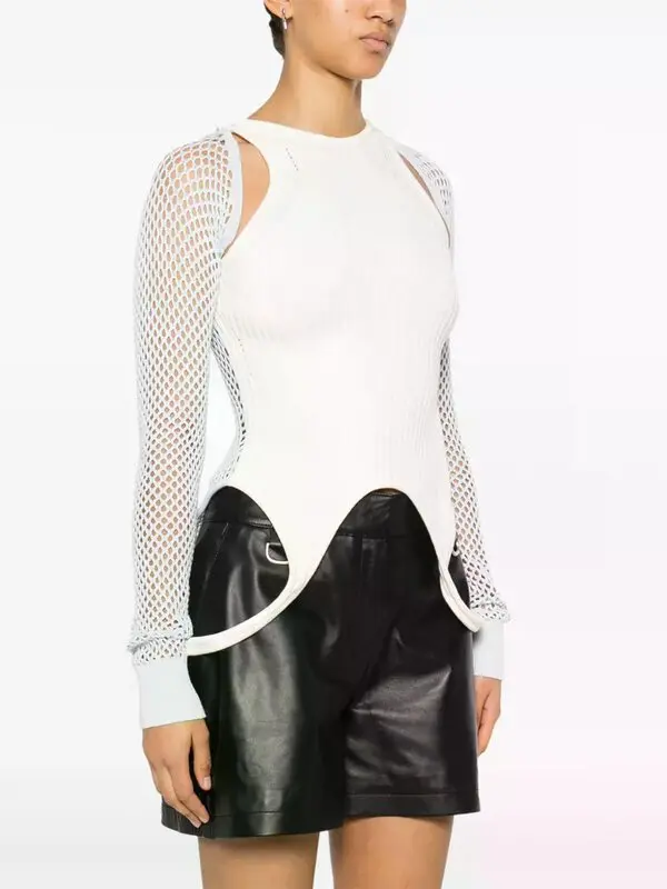 Off-White Racerback Panelled Top
