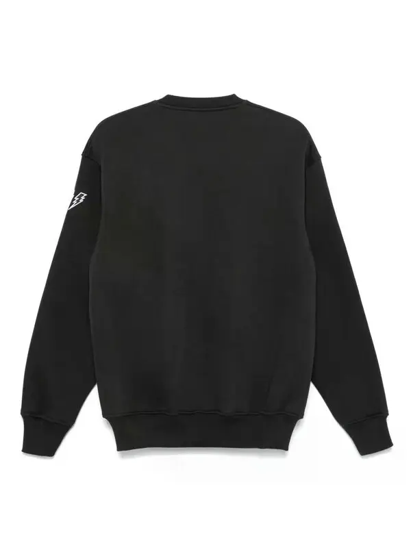 Neil Barrett Double-bolts Drop-shoulder Sweatshirt
