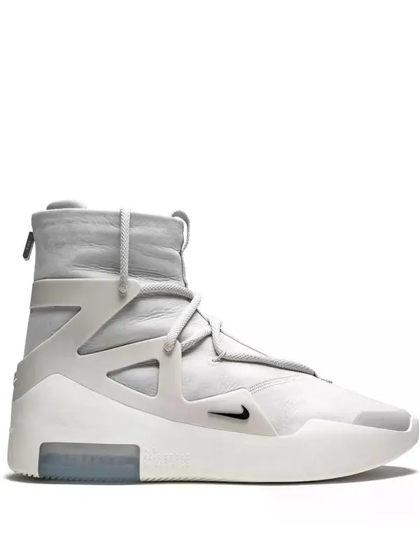 Nike Fear Of God 1 High Top Lace-up Sneakers - Grey