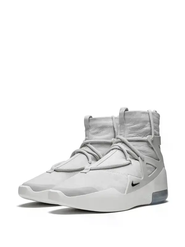 Nike Fear Of God 1 High Top Lace-up Sneakers - Grey