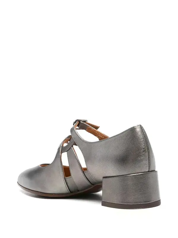 Chie Mihara 30mm Jersey Pumps With Metallic Effect