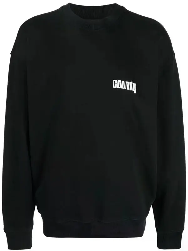 COUNTY OF MILAN Logo Print Sweatshirt