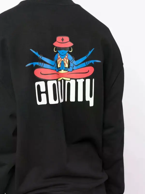 COUNTY OF MILAN Logo Print Sweatshirt