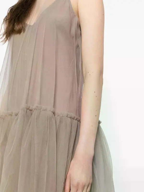 JNBY Sleeveless Mid-length Dress - Grey