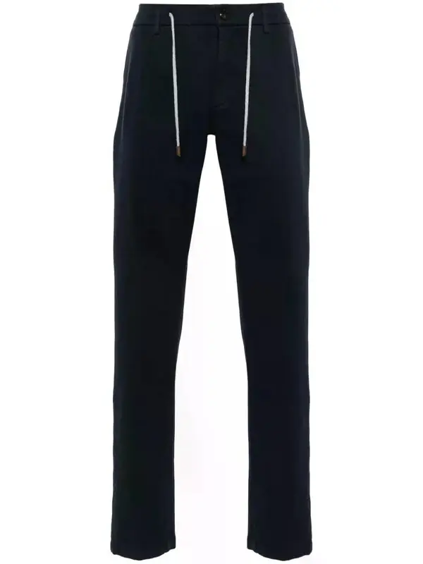 Eleventy Pleated Tapered Trousers