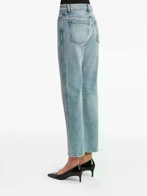 Khaite Abigail Straight-leg Jeans