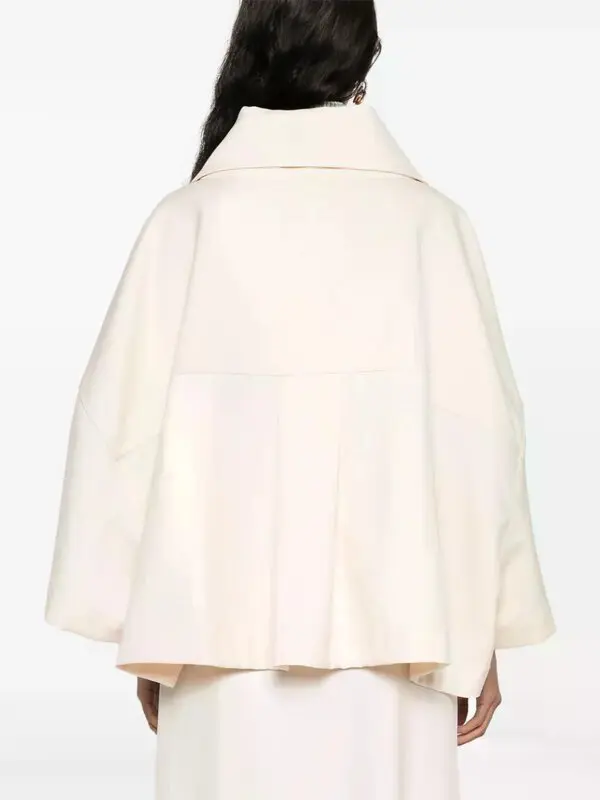 Viktor & Rolf Oversized Gabardine Shirt Jacket
