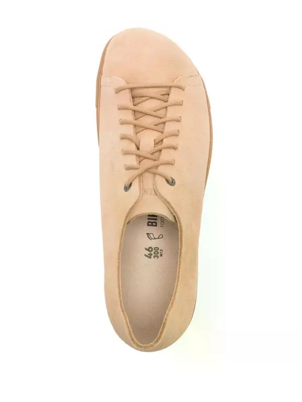 BIRKENSTOCK Bend Suede Lace-up Sneakers - Neutrals