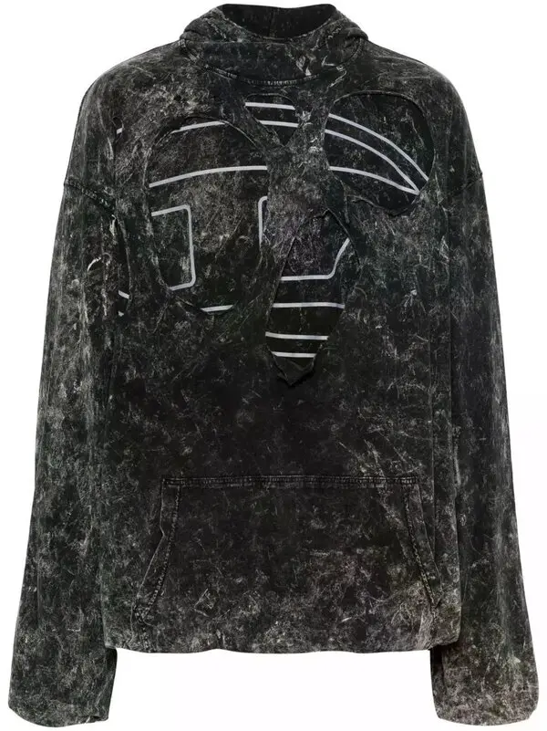 DIESEL® S-mar-peeloval Cotton Hoodie