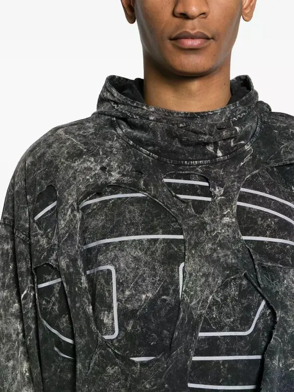 DIESEL® S-mar-peeloval Cotton Hoodie