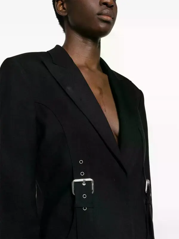 Blumarine Buckle-detailed Blazer
