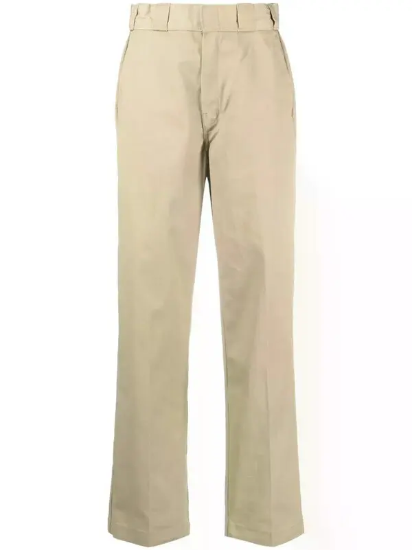 Dickies Elizaville Straight-leg Twill Trousers - Neutrals