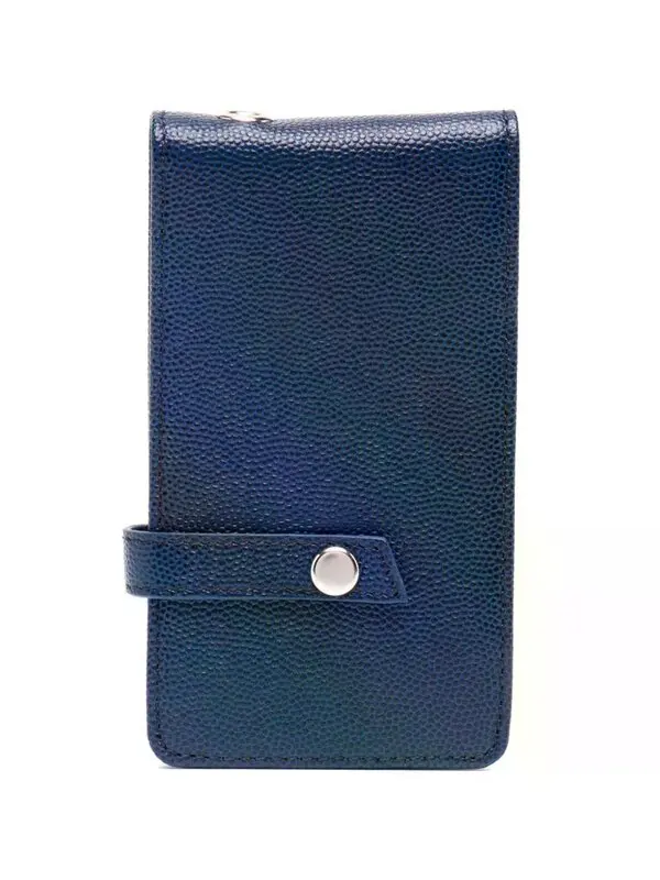 WANT Les Essentiels Bi-fold Leather Wallet - Blue