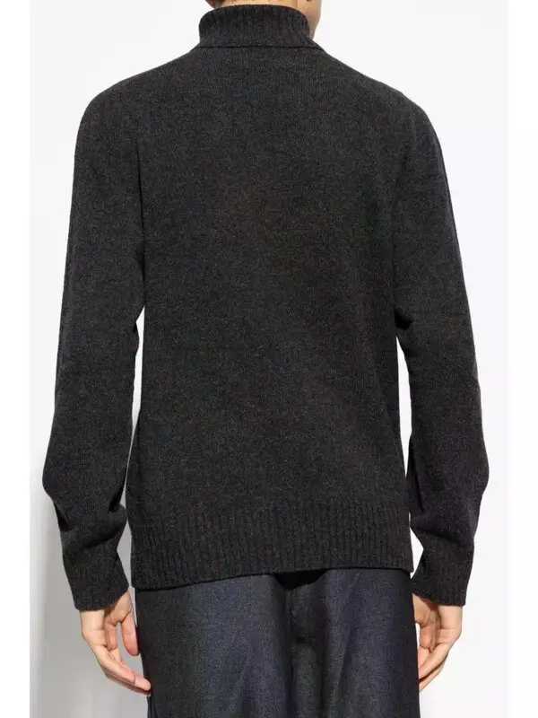 Officine Générale Virgin Wool Roll Neck Jumper