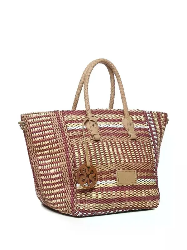 V°73 Stefanie Woven Tote Bag - Red