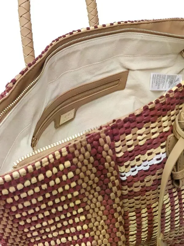 V°73 Stefanie Woven Tote Bag - Red