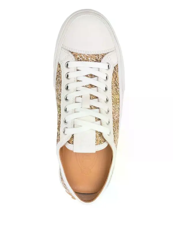 TOD'S Tweed Sneakers - Neutrals