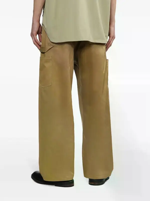 Junya Watanabe X Carhartt Wip Wide-leg Pleated Trousers