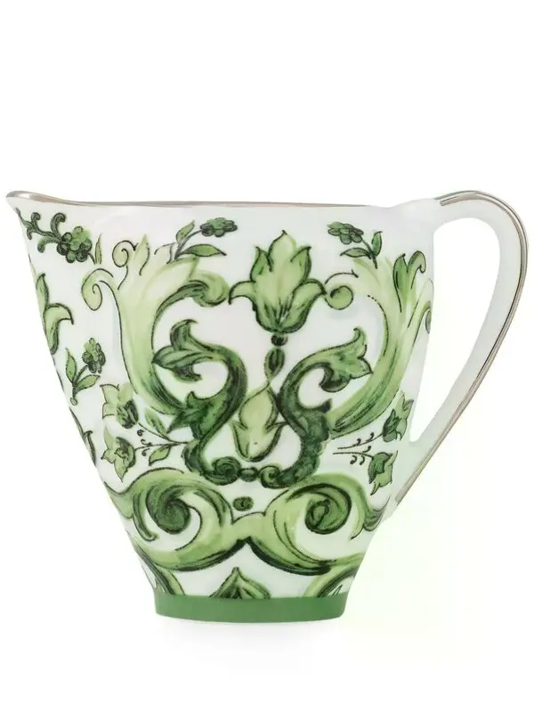 Dolce & Gabbana Maiolica Porcelain Creamer - White