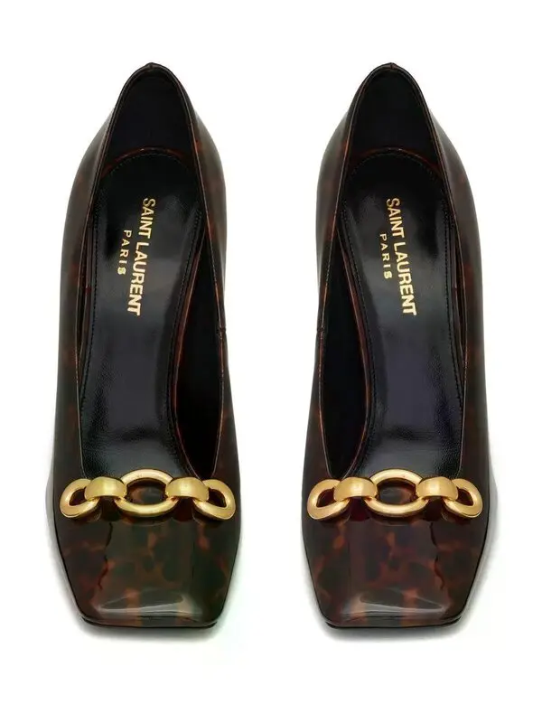 Saint Laurent Swing 110mm Pumps - Red