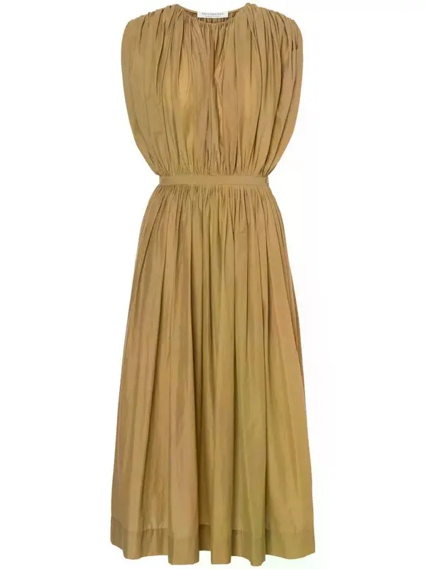 Philosophy Di Lorenzo Serafini Gathered Midi Dress