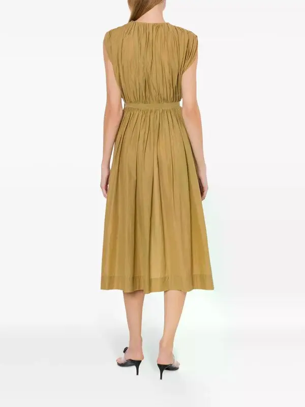 Philosophy Di Lorenzo Serafini Gathered Midi Dress