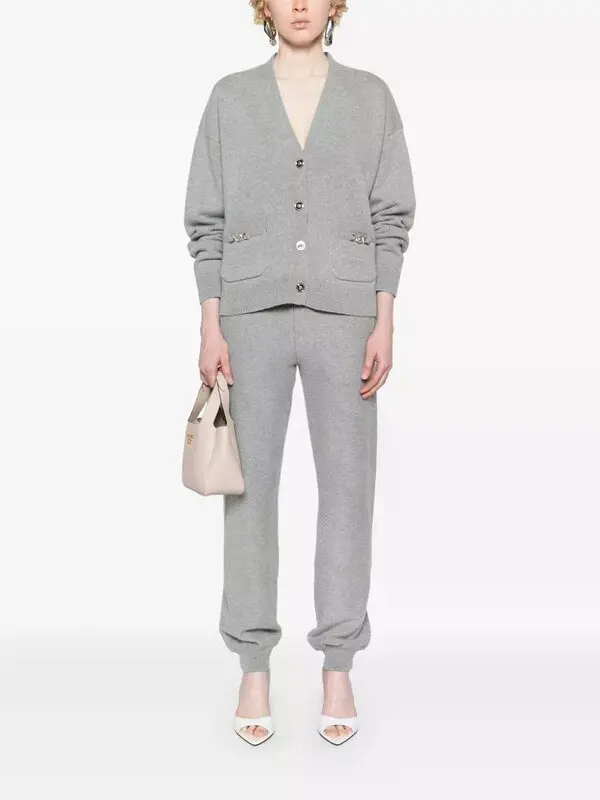Versace Drawstring Knitted Track Pants