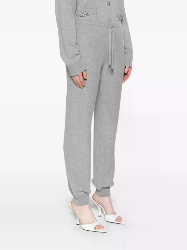 Versace Drawstring Knitted Track Pants