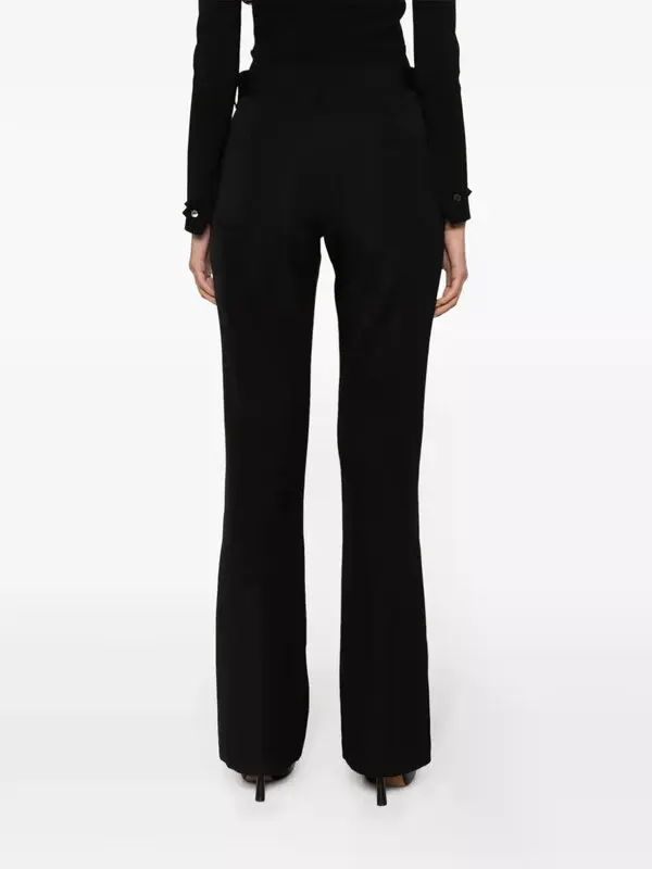 Balmain Twill Flared Trousers