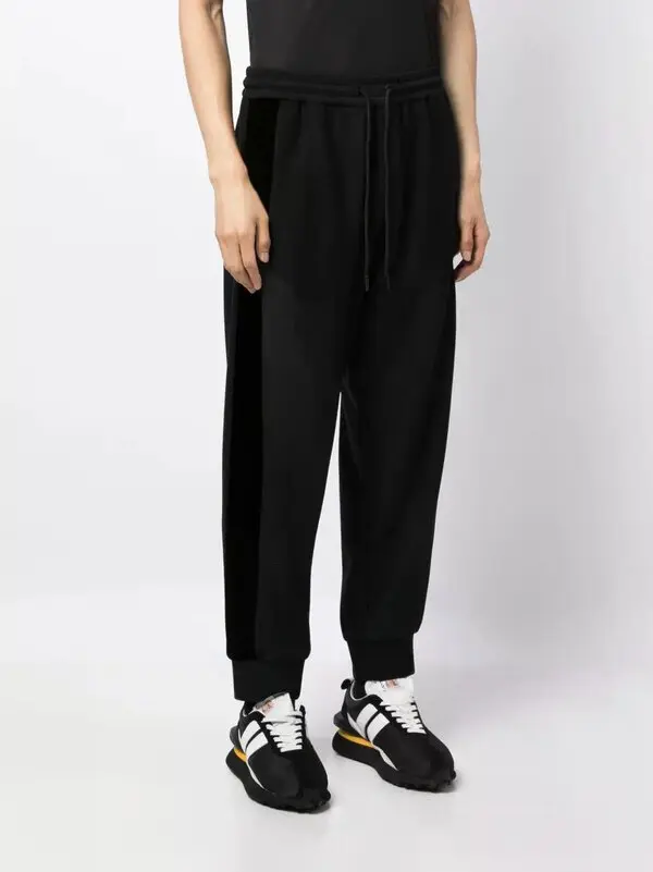 Giorgio Armani Logo-embroidered Tapered Track Pants