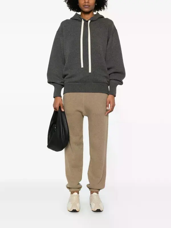 JIL SANDER Cashmere Hoodie - Grey