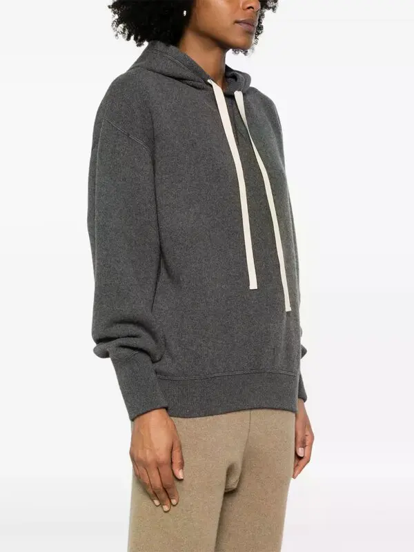 JIL SANDER Cashmere Hoodie - Grey