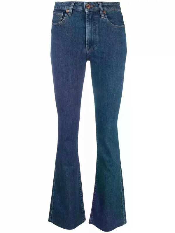 3x1 Farrah Mid-rise Flared Jeans