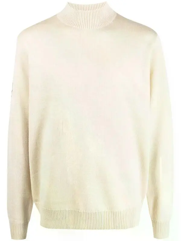 Fred Perry Mock Neck Wool-blend Jumper