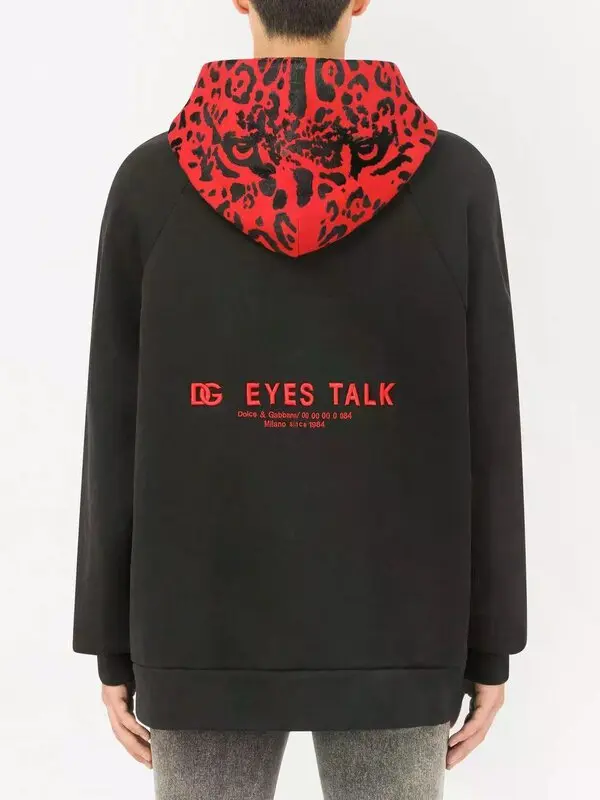 Dolce & Gabbana Leopard-print Hoodie
