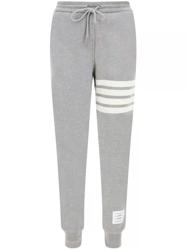 Thom Browne Loopback 4-bar Track Pants - Grey