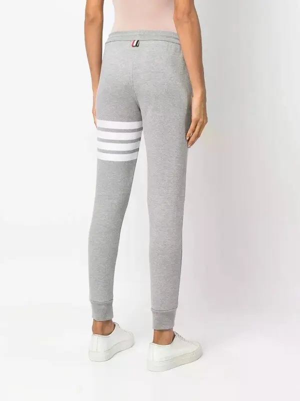 Thom Browne Loopback 4-bar Track Pants - Grey