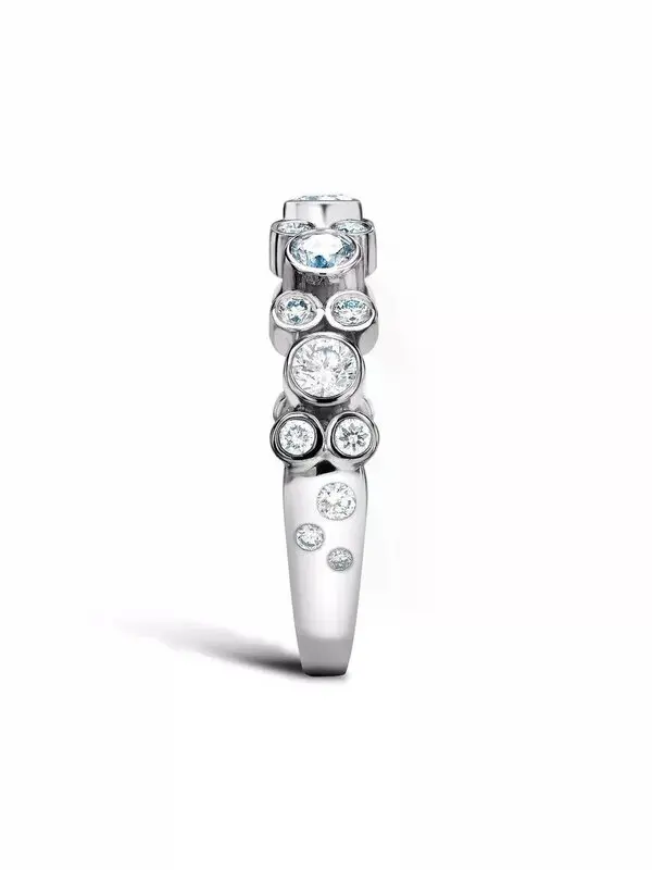 PRAGNELL 18kt White Gold Diamond Band Ring