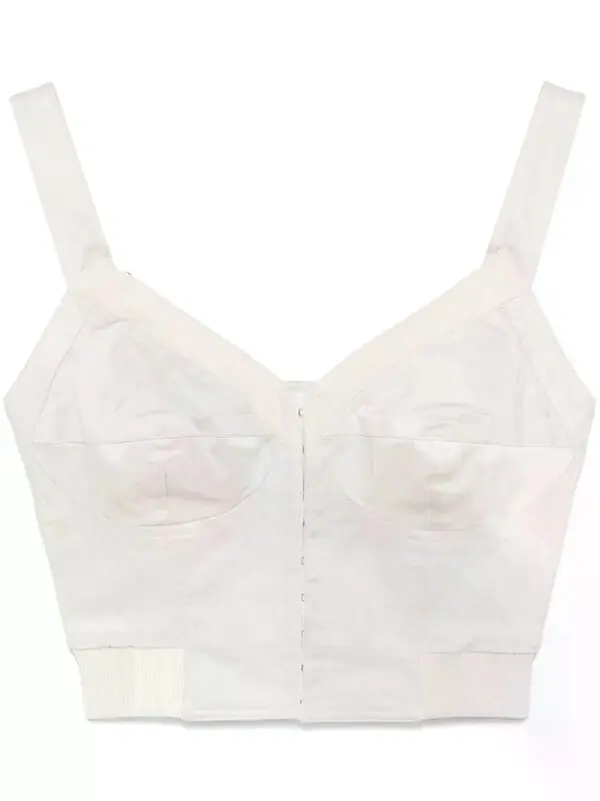 ELENA VELEZ Bustier-style Top - Neutrals