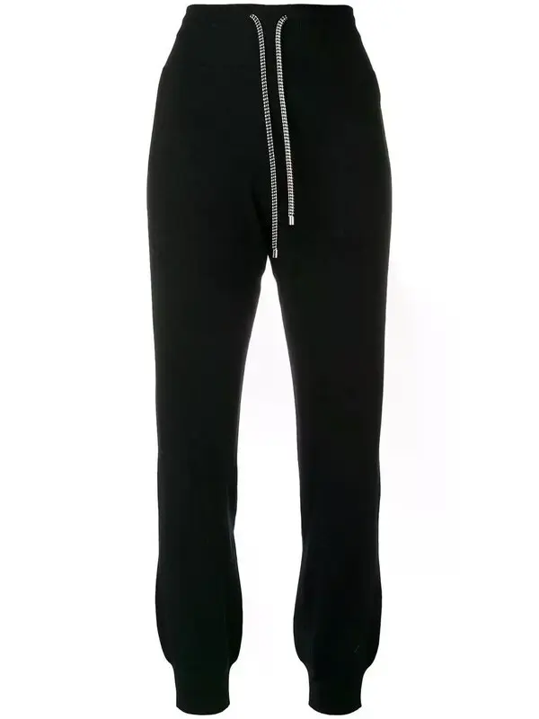 BARRIE Cashmere Jogger Trousers - Black