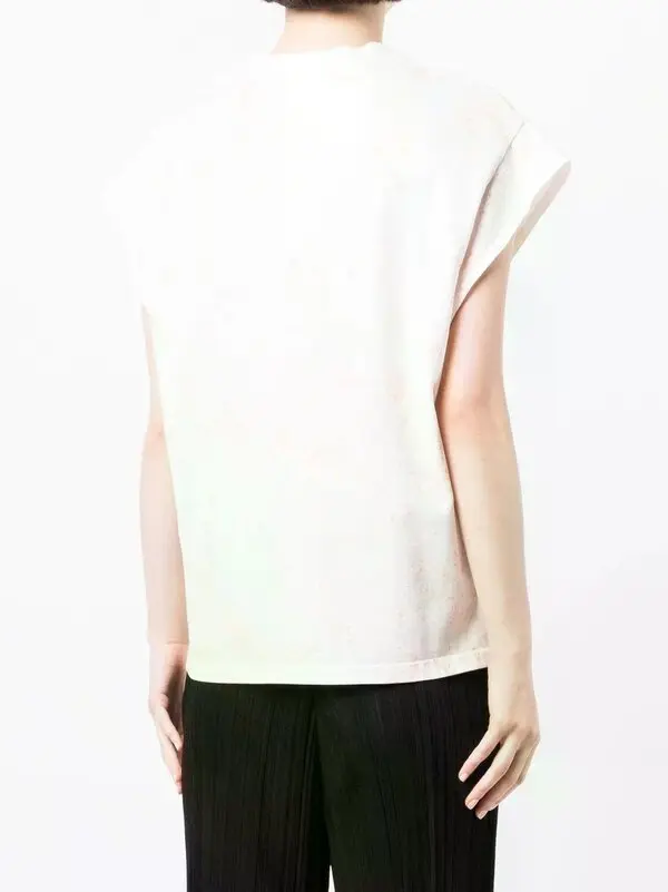 Stella McCartney Graphic Print Cap Sleeve T-shirt