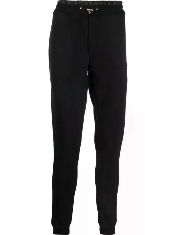 Philipp Plein Logo-patch Track Pants - Black