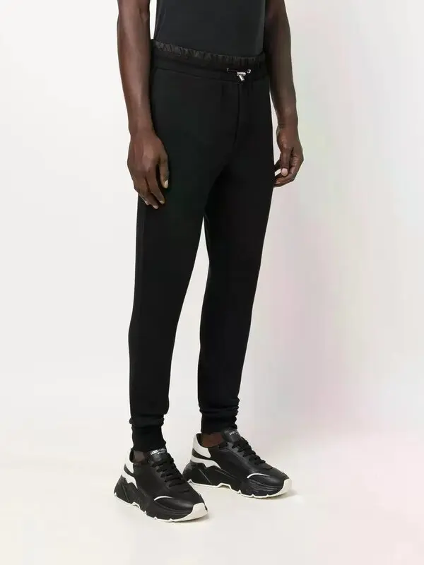 Philipp Plein Logo-patch Track Pants - Black