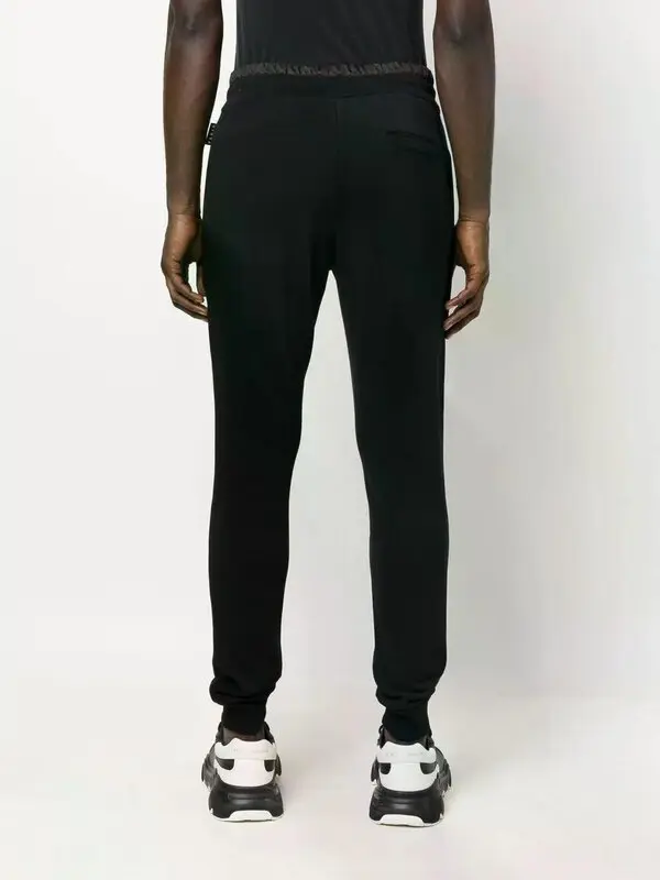 Philipp Plein Logo-patch Track Pants - Black